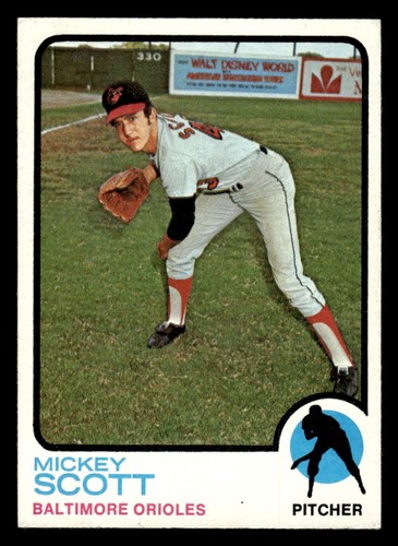 1973 Topps Baseball Mickey Scott #553 EX/MT Baltimore Orioles | eBay