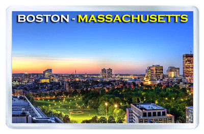 Boston USA Massachusetts MOD3 Fridge Magnet Souvenir Magnet Kühlschrank ...