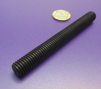 4140 Steel Threaded Studs, Grade B7, RH, 1/2"-13 x 4.50" Length, Pkg of ...