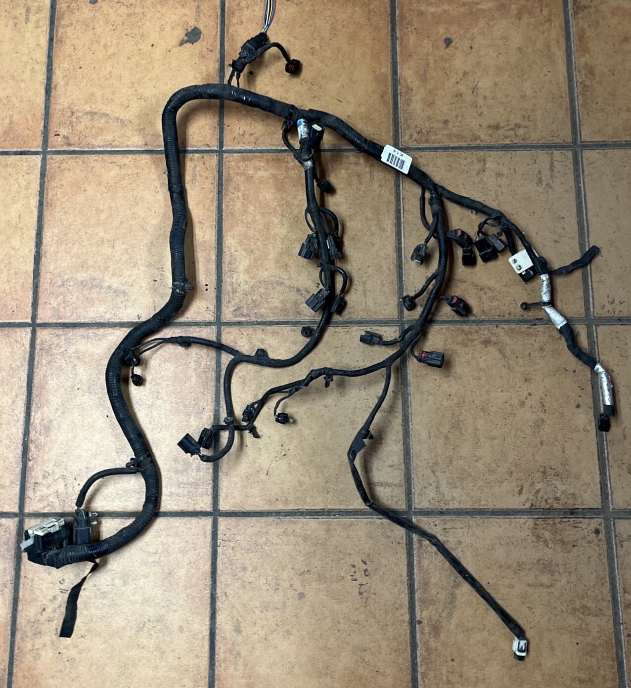 For Part 2011 FORD MUSTANG Engine Wire Harness 3.7l Bu5t-12c508-j4cp7 ...