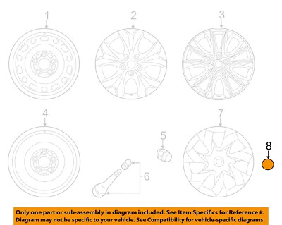 MAZDA OEM 13-15 3 Wheel-Center Cap Hub Cover KD5137190 | eBay