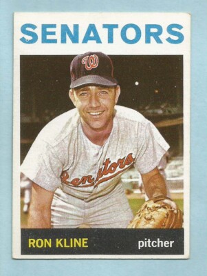 1964 Topps Baseball Ron Kline #358 Washington Senators EX/MT **2 | eBay