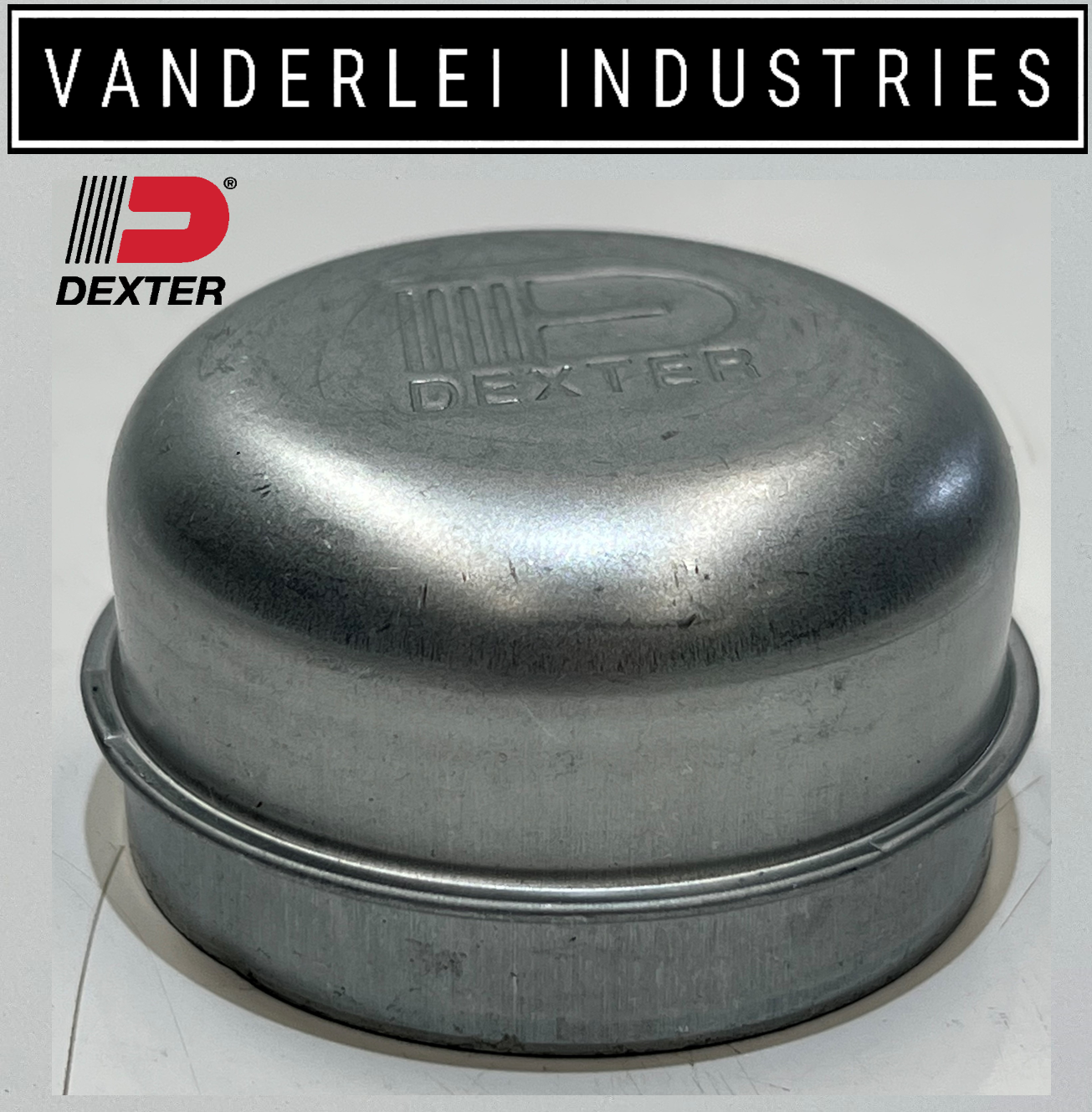 Genuine Dexter 62mm O/D Dust Cap ~ Suit 12" Dexter 2 / 2.5 Ton rated ...