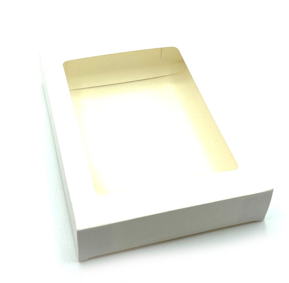 6 x Gift Boxes with Window Packaging Gift Boxes Wrapping Paper Boxes ...