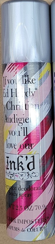 Designer Imposters Fragrance Body Spray 2.5oz Can-Parfums De Coeur | eBay