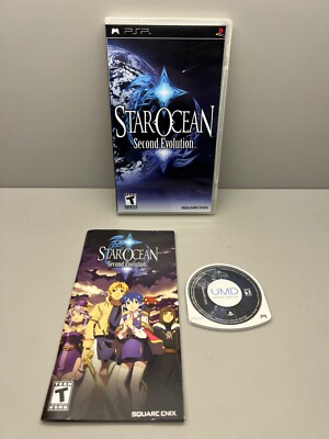 Star Ocean Second Evolution PSP COMPLETE Sony Playstation Portable ...