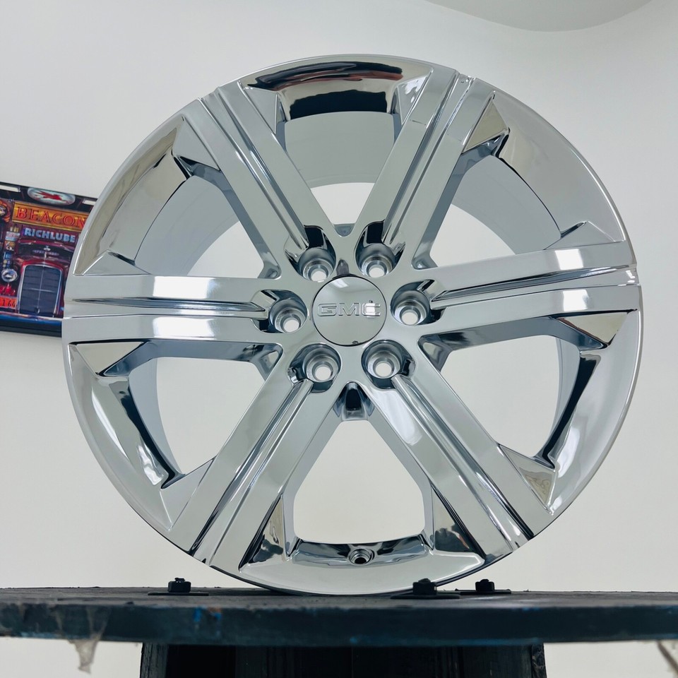 22" Chrome GM Replica Wheel 19301157 OEM Quality Silverado Tahoe Yukon ...