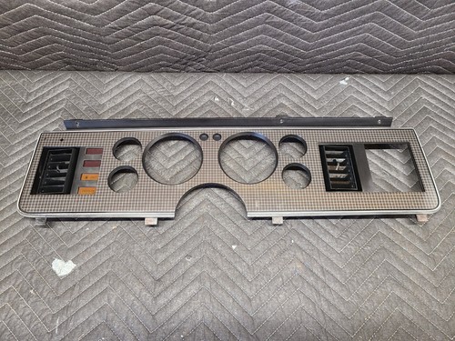 79-86 Ford Fox Body Mustang Dash Gauge Cluster Instrument Panel Trim ...