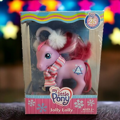 Hasbro My Little Pony Jolly Lolly G3 Brushable Figure 25th Birthday New ...