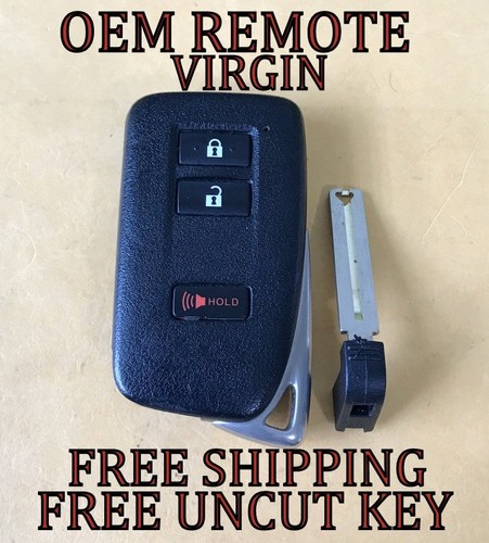 OEM VIRGIN LEXUS NX300H NX200T SMART KEY PROXIMITY KEYLESS REMOTE FOB ...