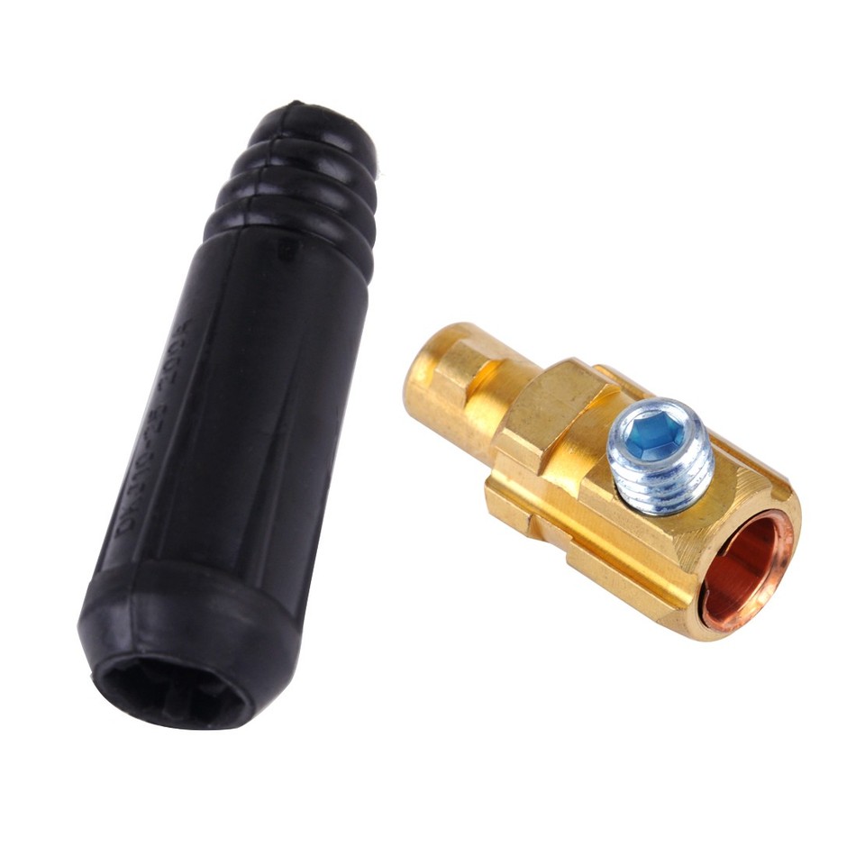 DKJ35-50 Quick Fitting Cable Connector Male Plug Adaptor 315A Welding ...