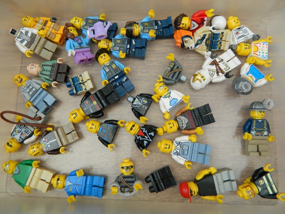 Lego – Job Lot – Minifigure parts & accessories – Mixed Assorted Bundle ...