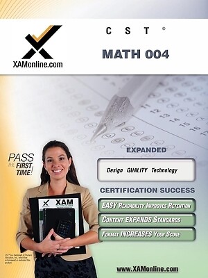CST Math 004 Teacher Certification Exam Sharon A Wynne Paperback ...