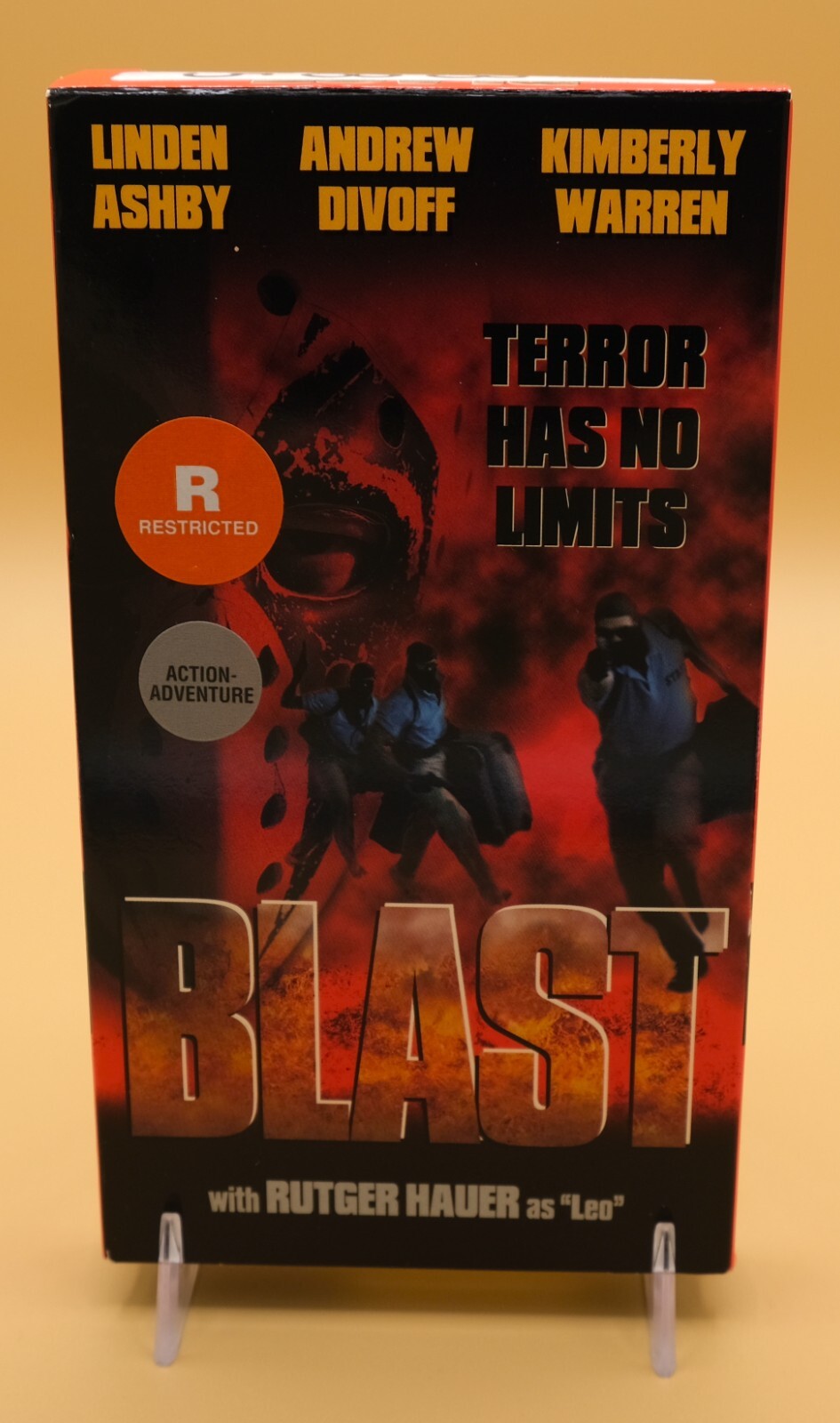 Blast (1996) Warner Bros. VHS, Rutger Hauer Action B Movie Cult ...