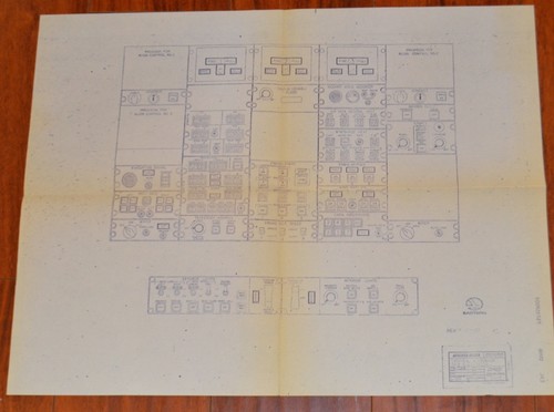 LOCKHEED L-1011 BLUE PRINT OVERHEAD & EYEBROW PANELS-PROPOSAL | eBay