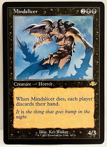 MTG-Mindslicer (Retro Frame) - #305-Dominaria Remastered (DMR)-Regular ...