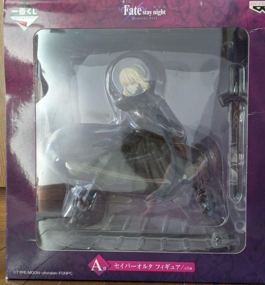 Fate/stay night Saber Alter Figure A Prize Heaven s Feel Authentic Rare ...