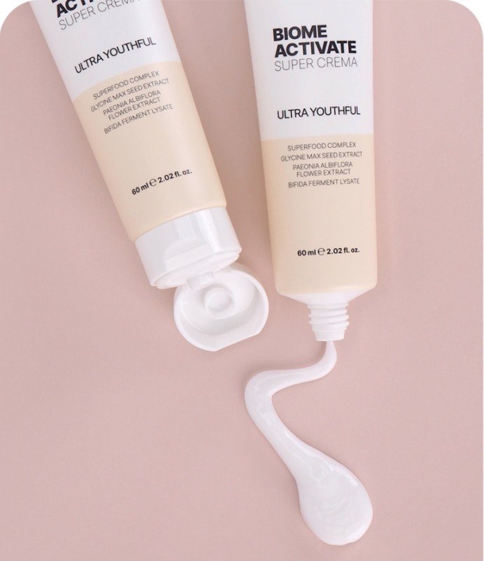 BIOME ACTIVATE Super Crema Ultra Youthful 60ml VEGAN Moisturizing Day ...