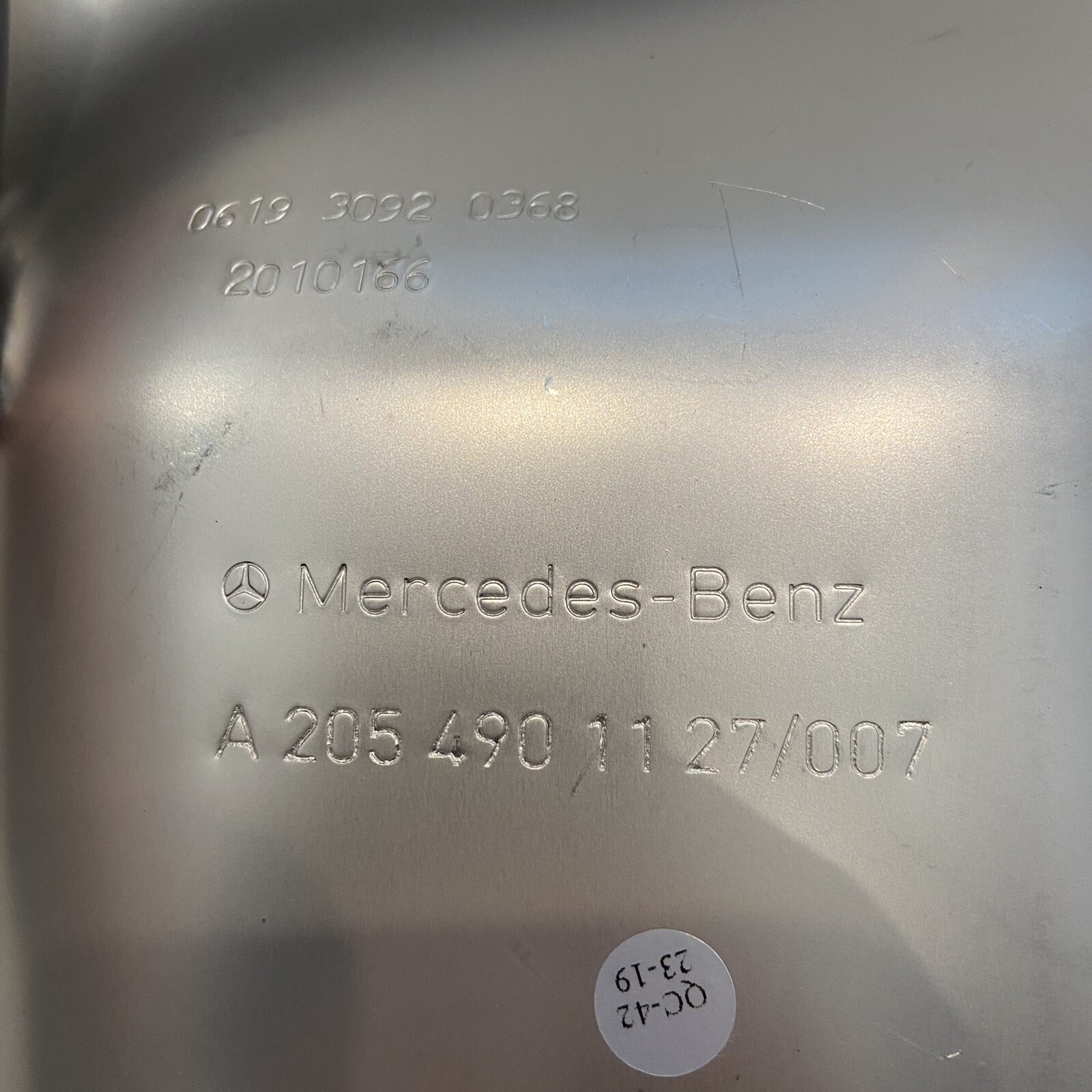 Mercedes Benz W205 C-Class Rear LH Exhaust Tip Bezel Trim Chrome NEW ...