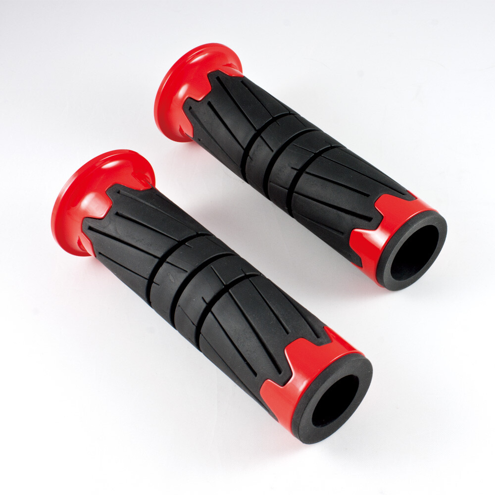 Custom Motorcycle Grips In Red Custom Motorcycle Grips Etsy UK