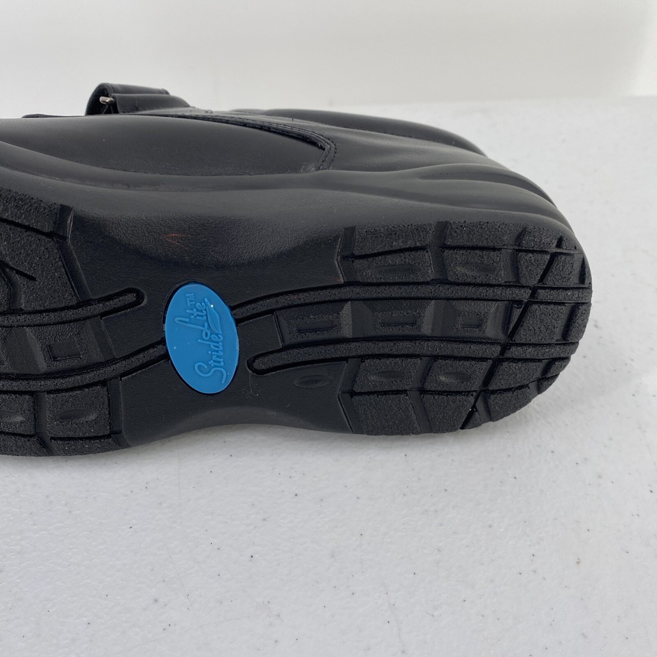 Stride Lite Diabetic Shoes Black Womens 9M Hook and Loop Leather Never Worn | eBay