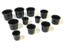 Full Set 11 different sizes CREAM Inkwell inserts Porcelain ink pot ...