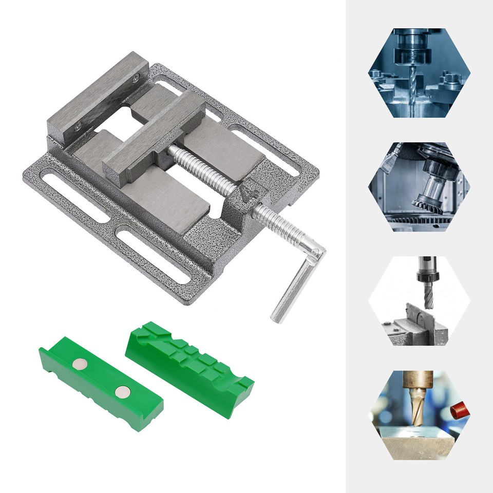 4" Mini Drill Press Vice CNC Milling Machine Tool Bench Vise Clamping ...