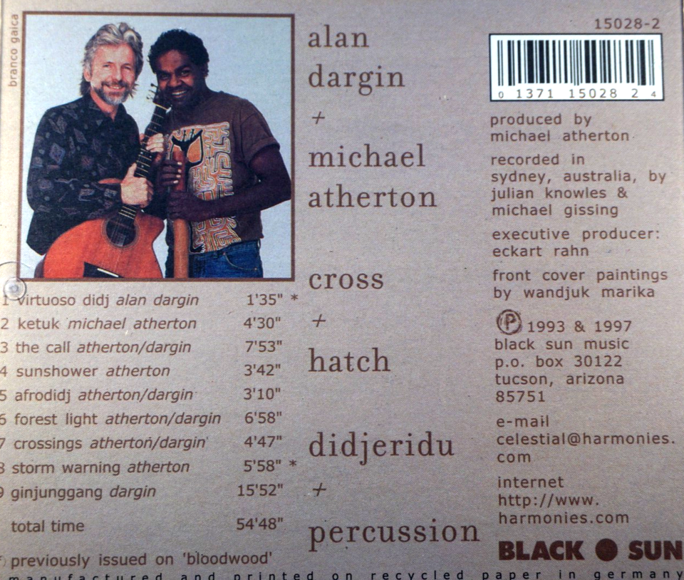 Alan Dargin + Michael Atherton - Cross + Hatch - CD, VG | eBay