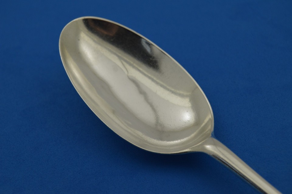 Rare English Provincial Solid Silver Tablespoon. Pentecost Symonds ...