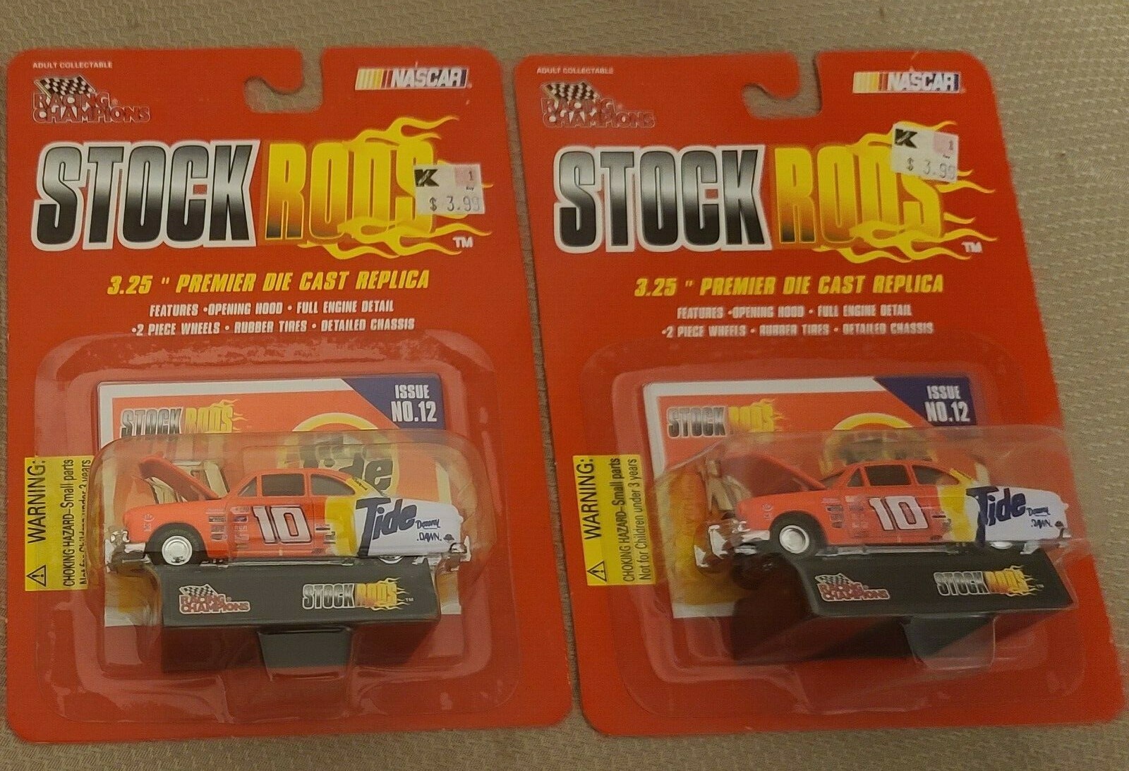 1997 NASCAR Racing Champions Stock Rods Ricky Rudd #10 Tide Issue #12 ...