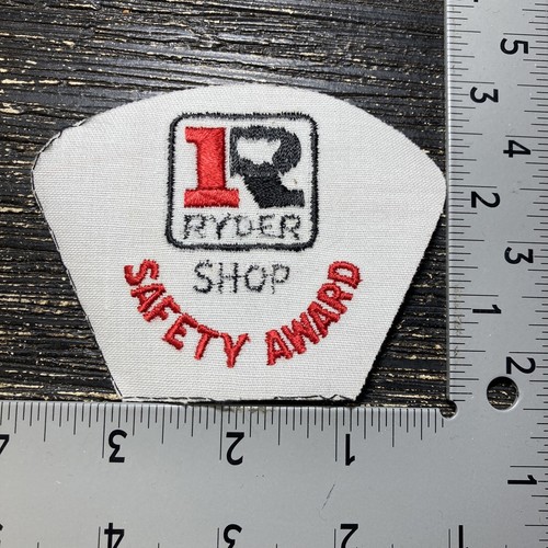 Ryder Shop Safety Award Sew On Embroidered Patch AR1b4 | eBay