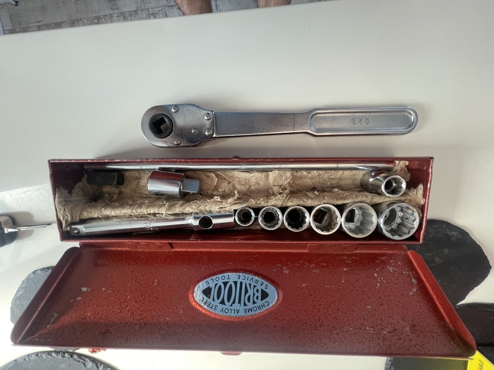 Vintage Britool Engineers Socket Set BOXED | eBay UK
