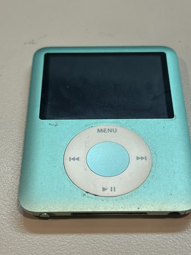 Apple 8GB iPod Nano 3rd Generation Teal A1236 - Untested | eBay