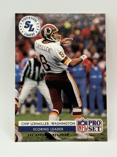 1992 Pro Set - Statistical Leaders Chip Lohmiller #12 | eBay