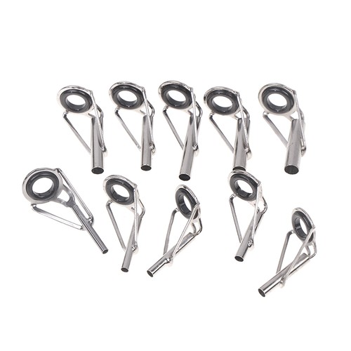 75Pcs Fishing Rod Guides Eyelet Repair Rod Building Kit Fishing ...