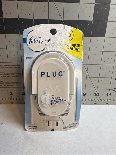 NEW Febreze Plug In Air Freshener Fade Defy Plugs, Scented Oil Warmer ...