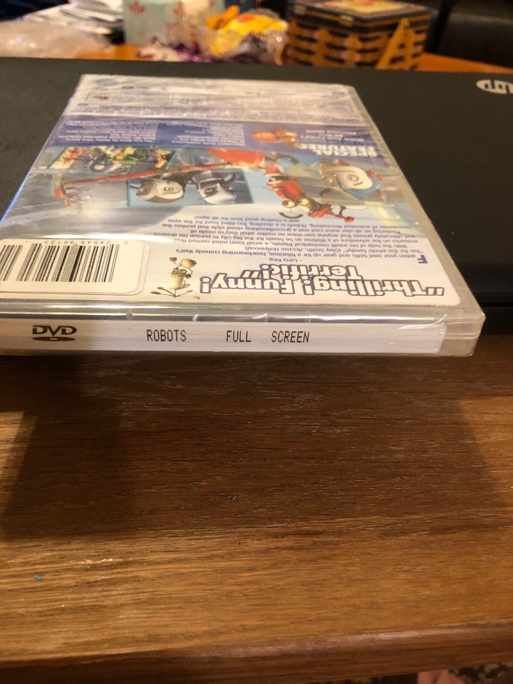 Robots (DVD, 2005) BONUS ROBOT GAMES/Mfg. Sealed 24543193845| eBay