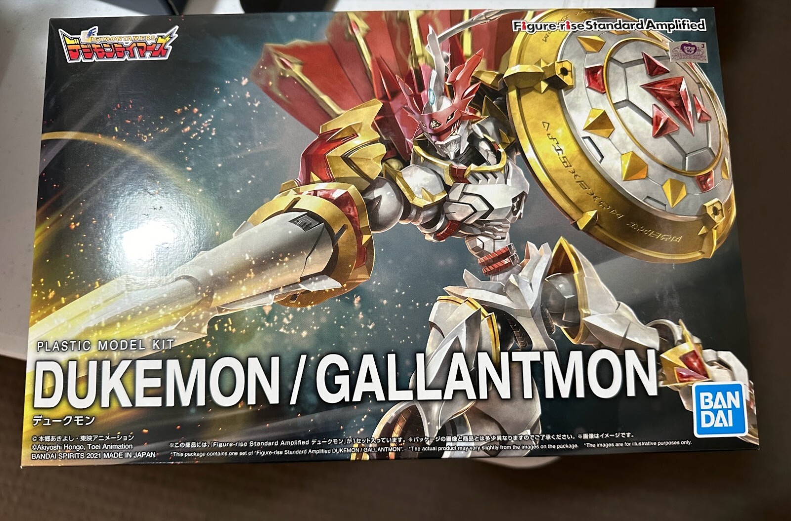 Brand New Bandai Figure-rise Standard Amplified Digimon DUKEMON ...