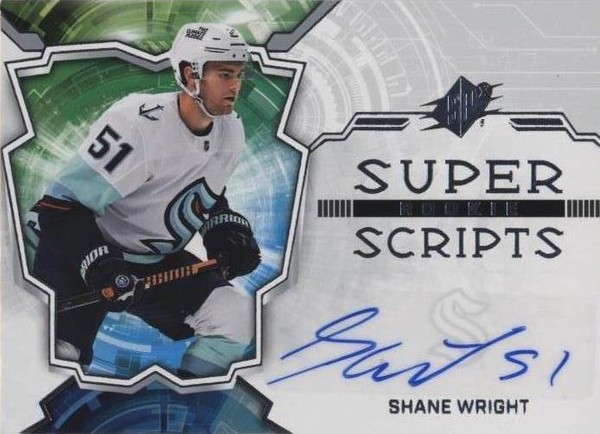 2022-23 SPx - Rookie Superscripts #SSR-SW Shane Wright (AU, RC) for ...