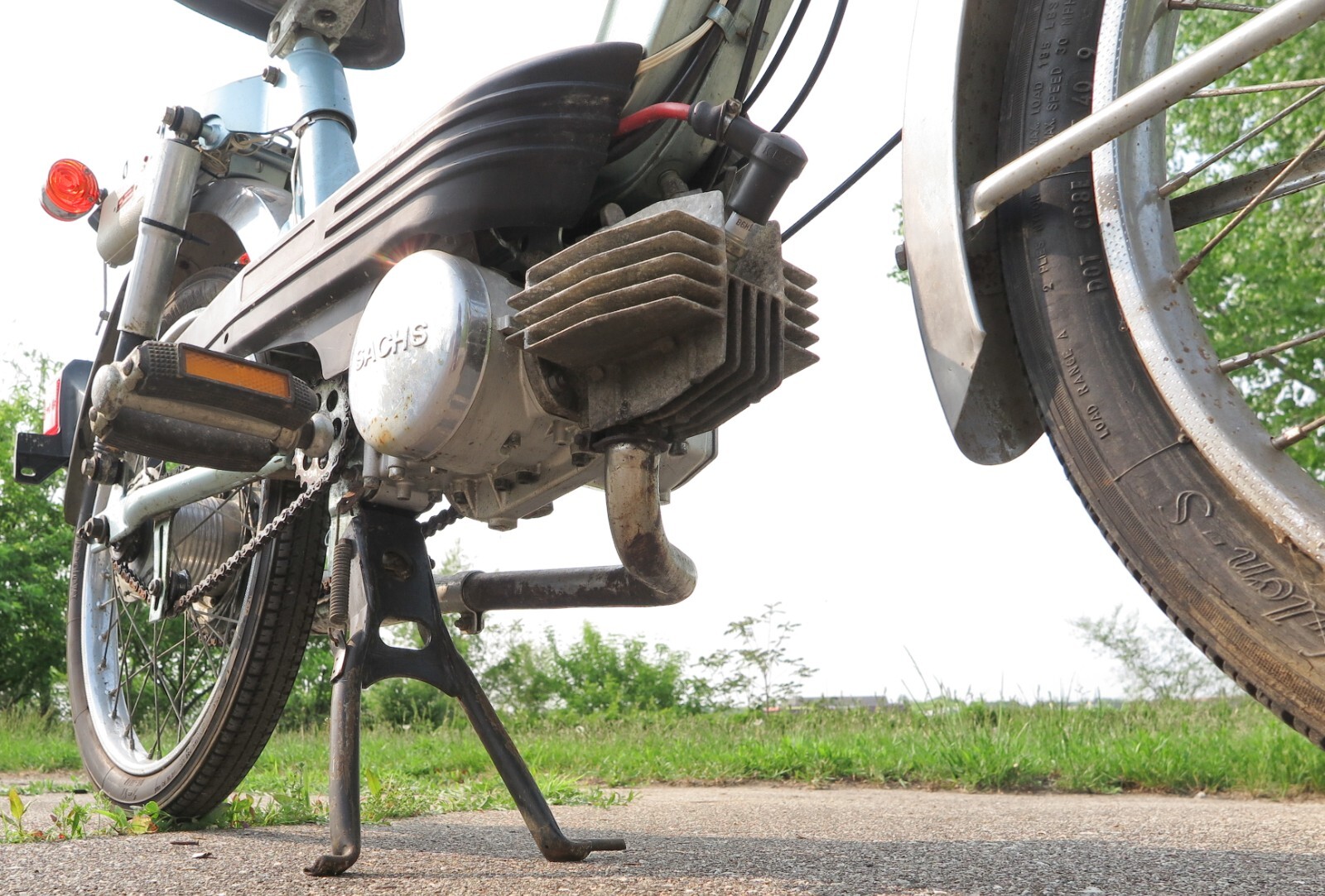 Vintage 1980 SACHS SUNDANCER -Complete Project 50cc 49cc Moped Not ...