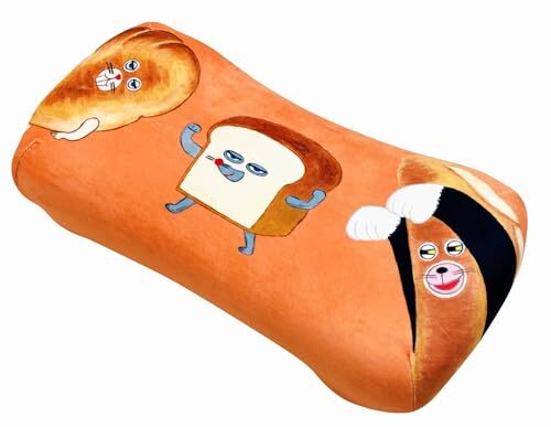 MORIPiLO Bread Thief Memory Foam Pillow 16x33x8cm Lumbar Support Back ...
