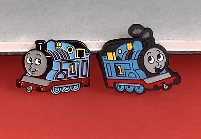 Thomas The Train Enamel Pin And Shoe Charm Set Similar To Croc | eBay