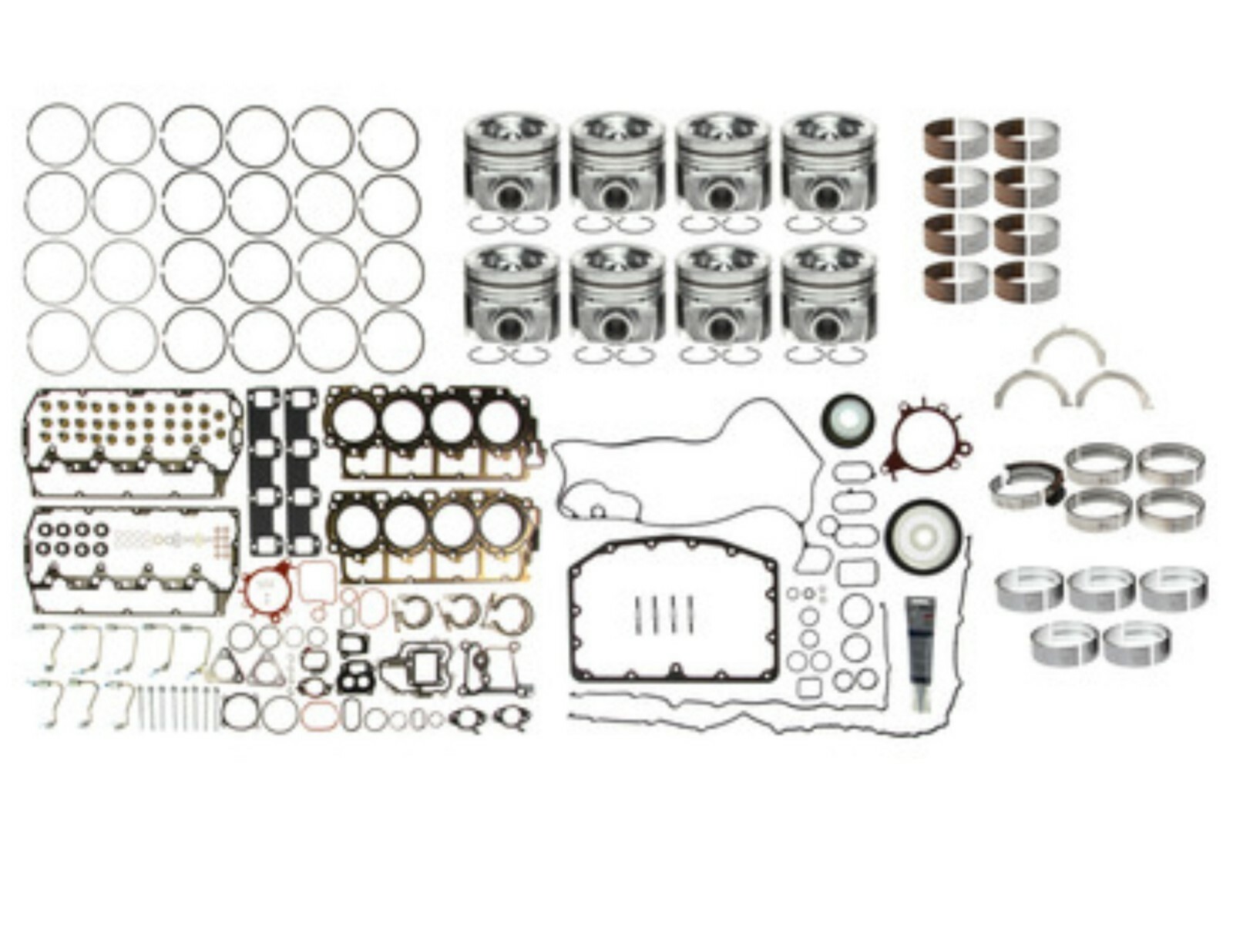 11-16 FITS FORD F250 F350 F450 F550 6.7 DIESEL MAHLE ENGINE REBUILD KIT ...