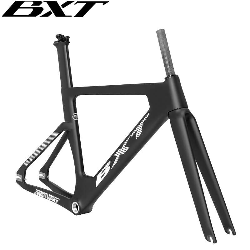 Carbon Track Frame 700C With Fork Seatpost Fixed Gear Carbon Track Bike ...