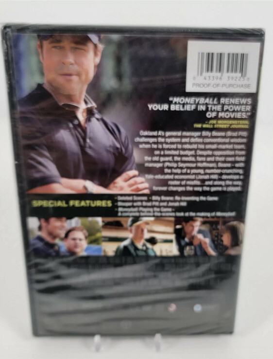 Moneyball (DVD 2012 Widescreen) Brad Pitt Brand New Factory Sealed | eBay