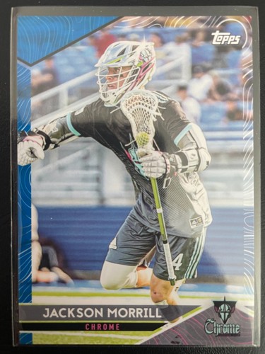 2022 Topps Premier Lacrosse League - Jackson Morrill #132 Blue /99 for ...