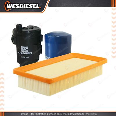 Wesfil Oil Air Fuel Filter Service Kit for Hyundai Getz TB 1.3 1.4 1.5 ...