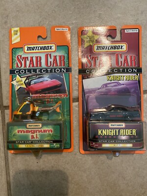Matchbox Star Collection Knight Rider KITT and Magnum P.I. TC ...