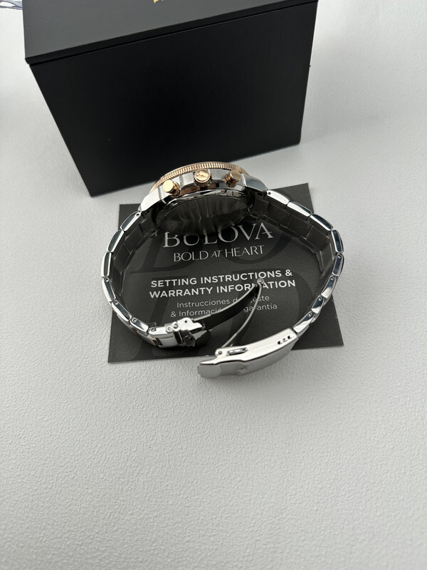 Bulova 98B301 Marine Star Blue 45mm Stainless Steel Case Men's Watch ...