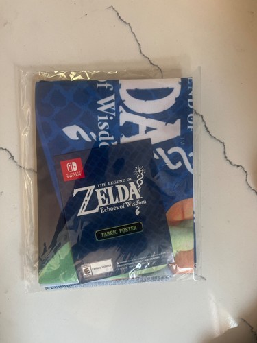 The Legend of Zelda: Echoes of Wisdom Fabric Poster Nintendo Switch New ...